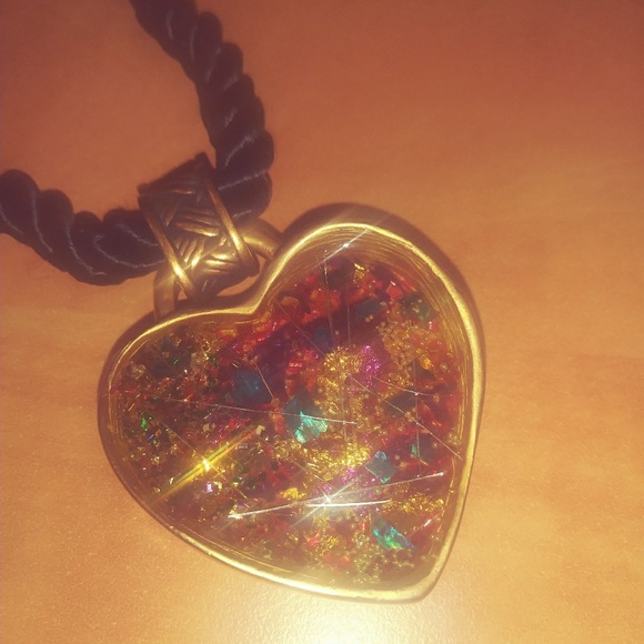 Chico's | Jewelry | Chicos Goldmulti Heart Necklace | Poshmark